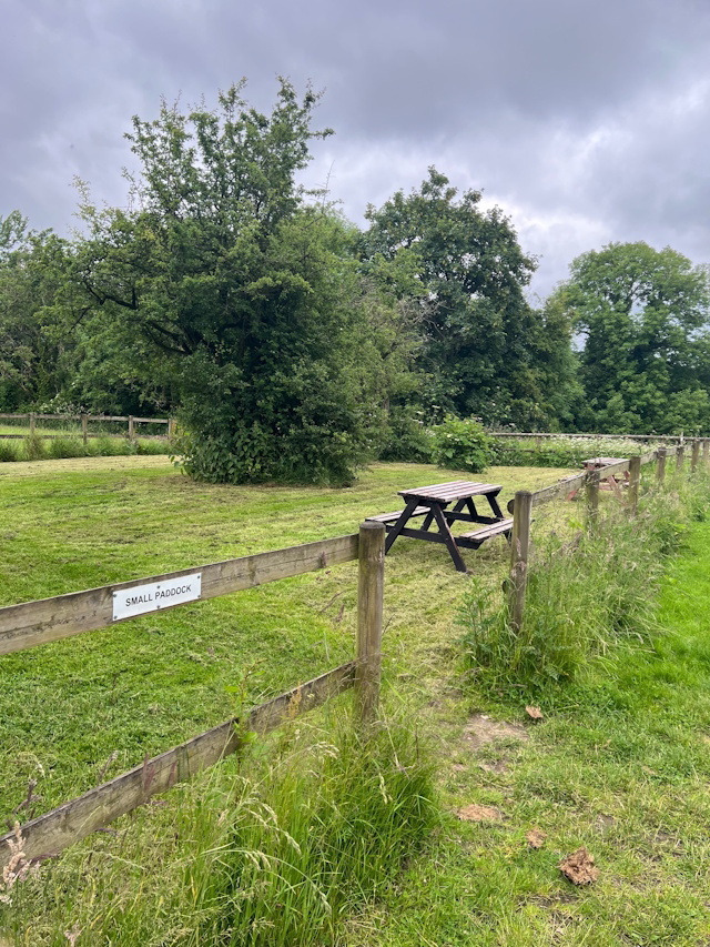 Basic Campsite at the Peak Park Conservation Centre